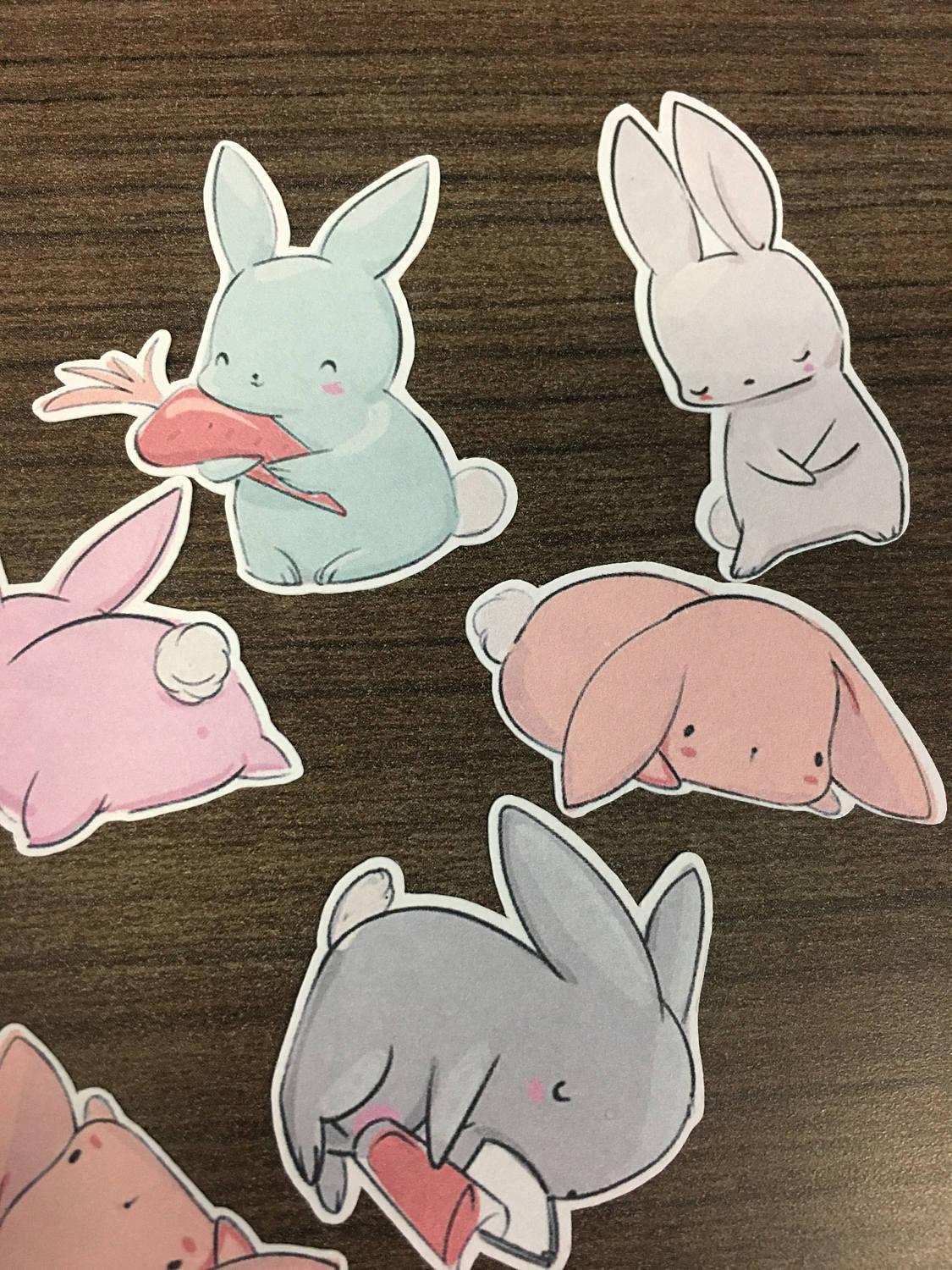 Rabbit Stickers - Etsy Canada