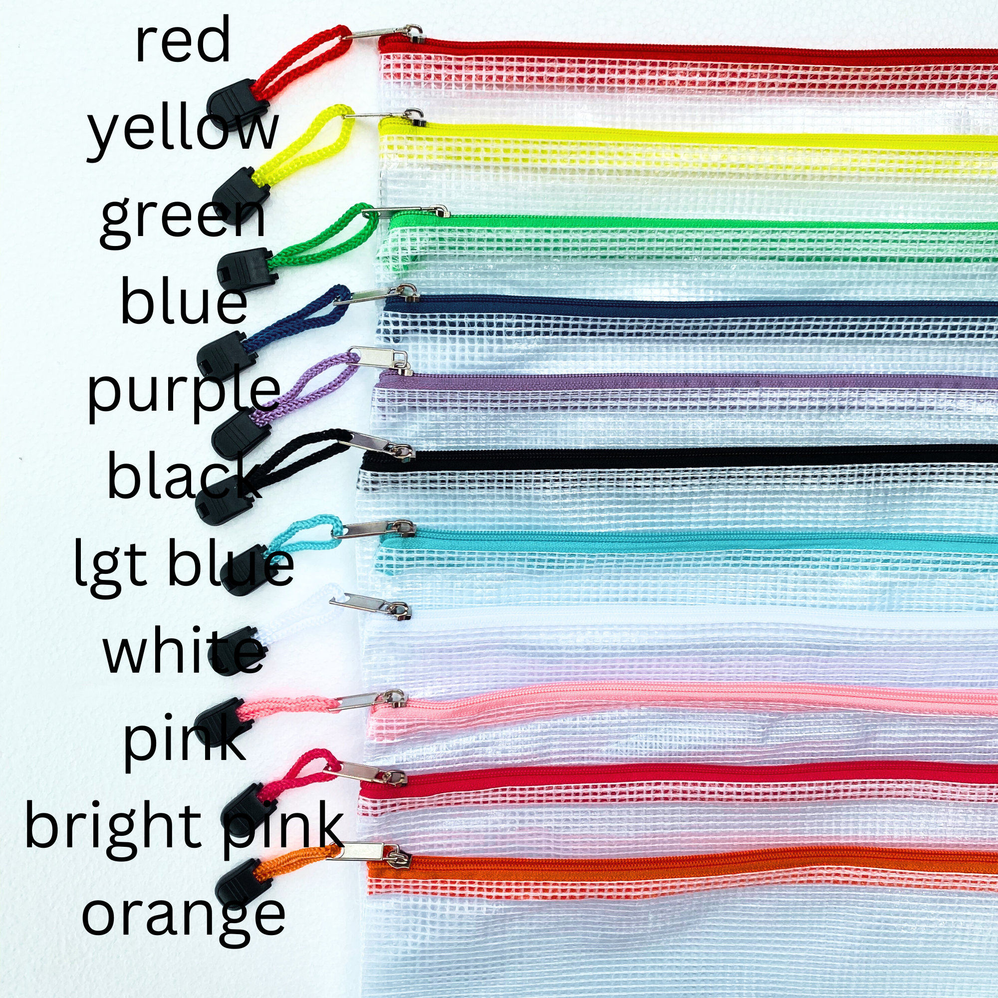 SUNSCREEN Zipper Pouch Large 13”x 9” | Summer Bag | Pool Party Bag ...