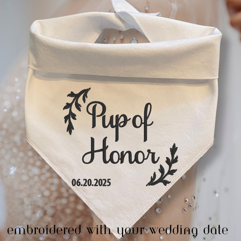 Dog Wedding Bandana - Etsy