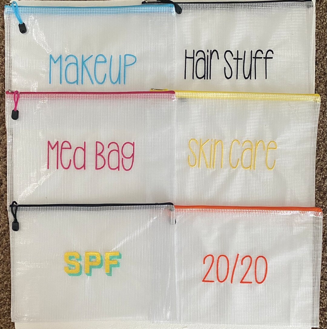 Vinyl Zipper Pouch 13”x 9” | Teacher Appreciation Gift | Bachlorette ...