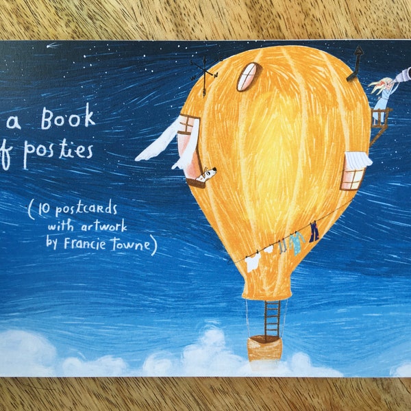 Postcard Book - Etsy