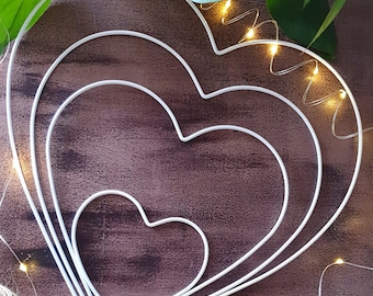 Wire Heart Frame - Etsy UK