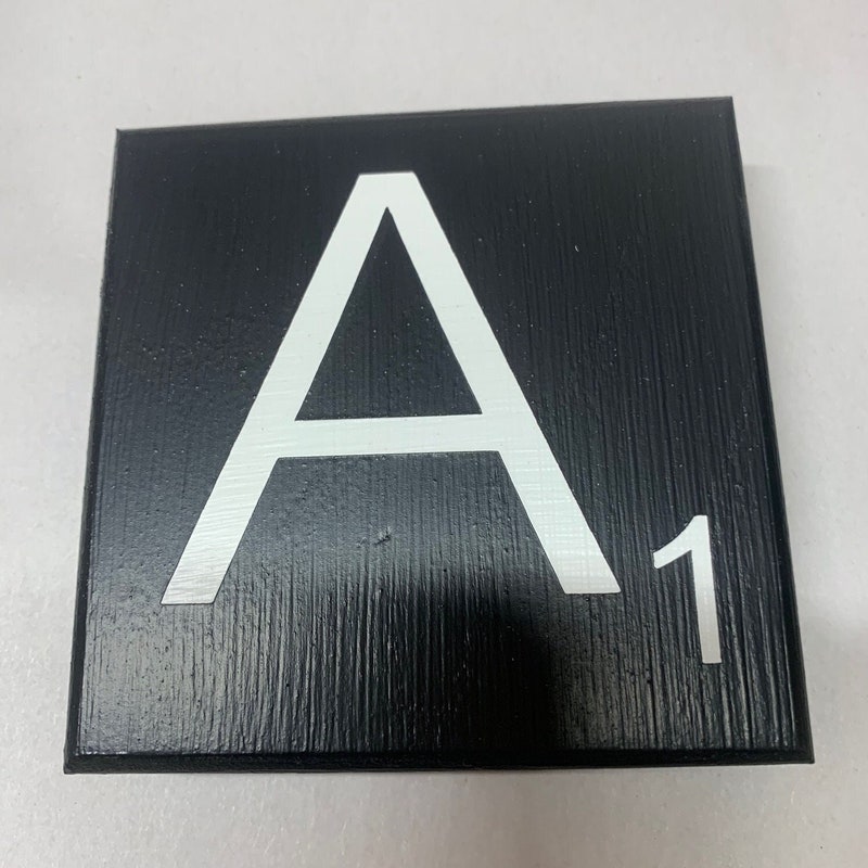 Black Scrabble Tiles - Etsy