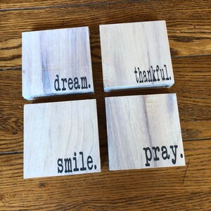 Little Blocks of Encouragement/inspiring Words and Short Phrases ...