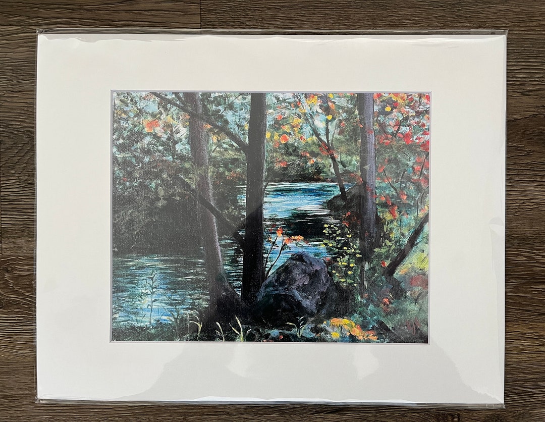 Print - Landscapes 8x10" Print Matted to 11x14" - Etsy
