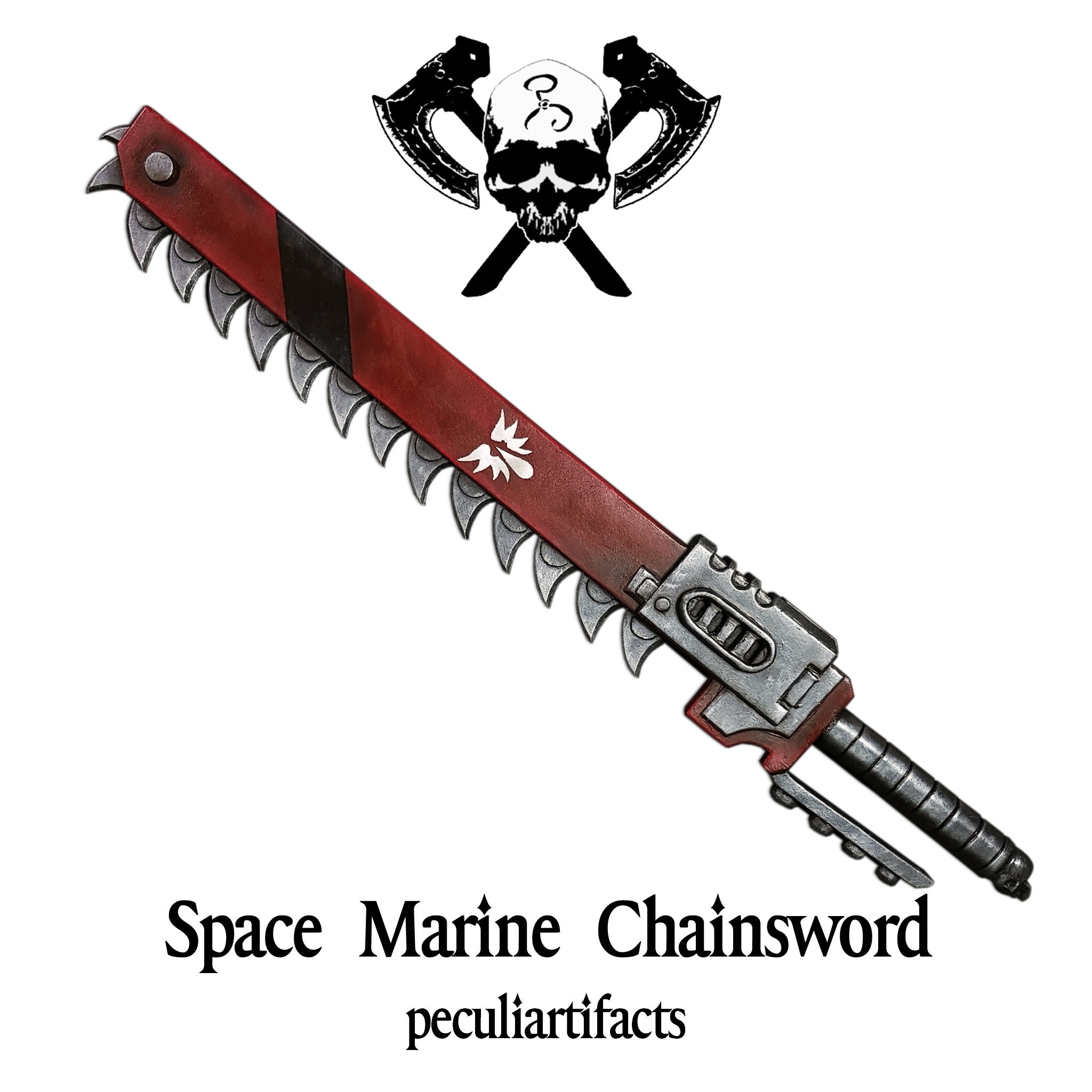 COSPLAY Warhammer 40K Space Marine Chainsword - Etsy