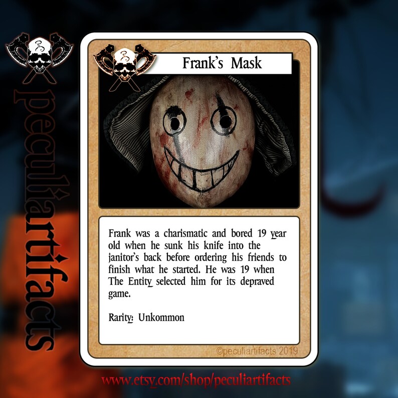 COSPLAY Dead by Daylight Legion Mask - Etsy