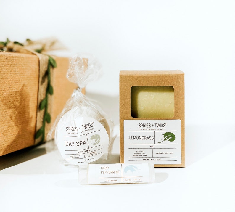 Small Gift Set Natural and Organic Skincare With Essential Oils ...