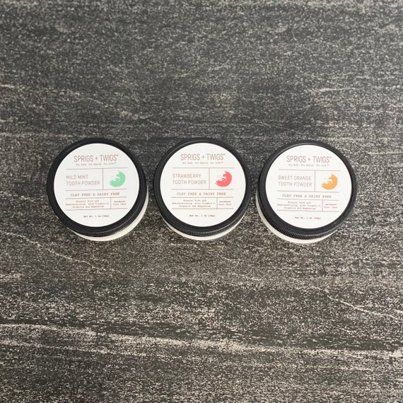 Sprigs and Twigs Clay Free Dairy Free Remineralizing Tooth - Etsy