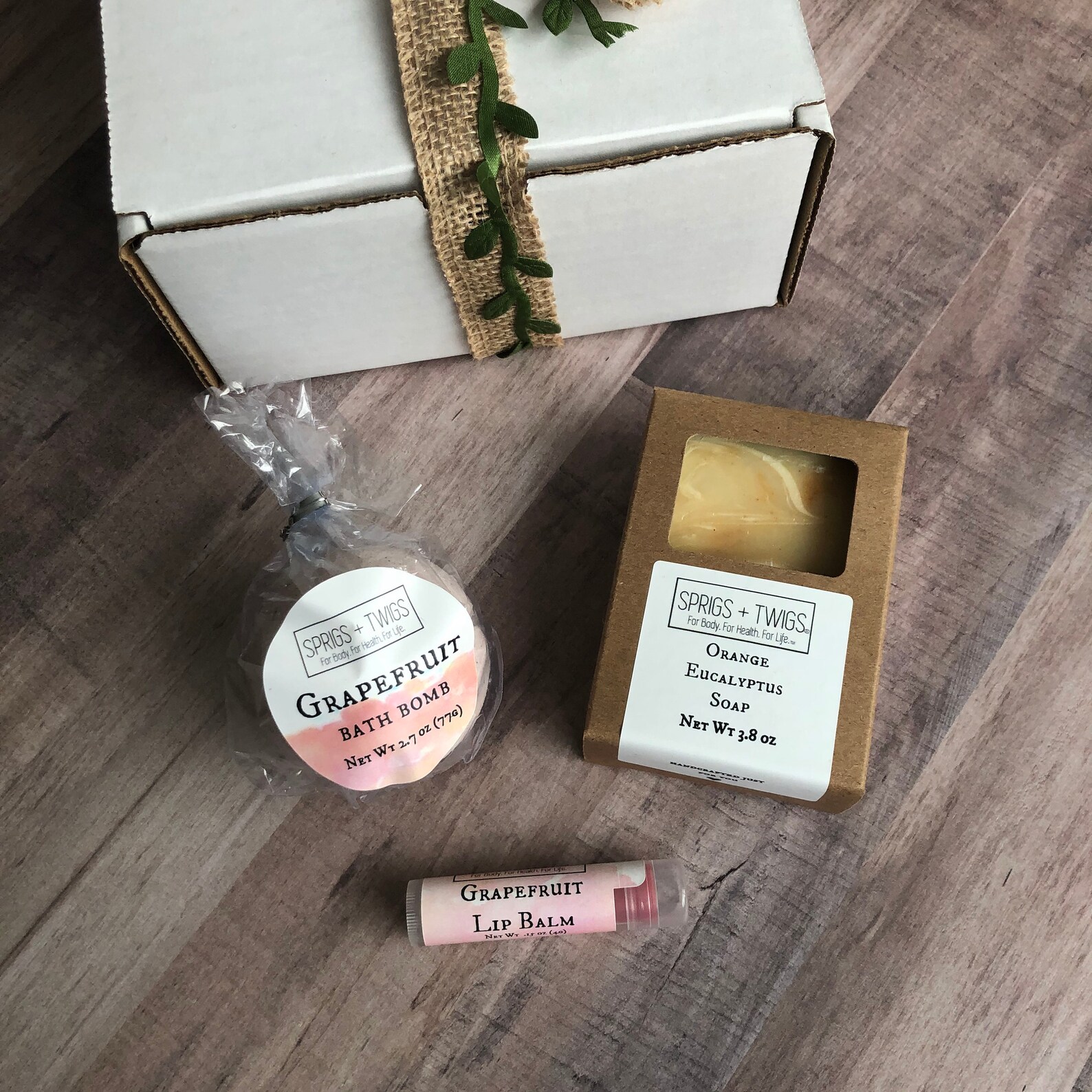 Small Gift Set Natural and Organic Skincare with Essential | Etsy