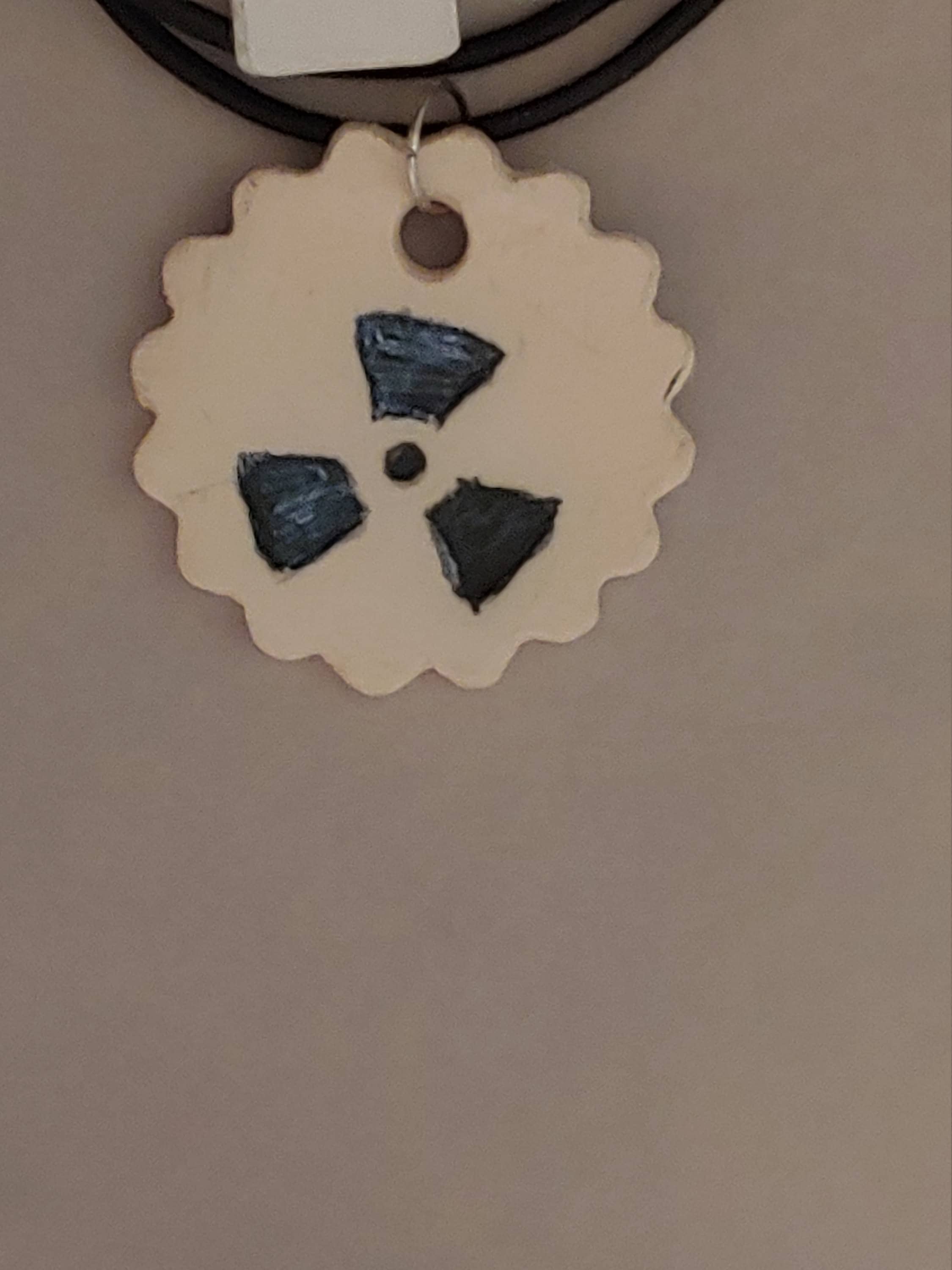 Radioactive Symbol Pendant - Etsy