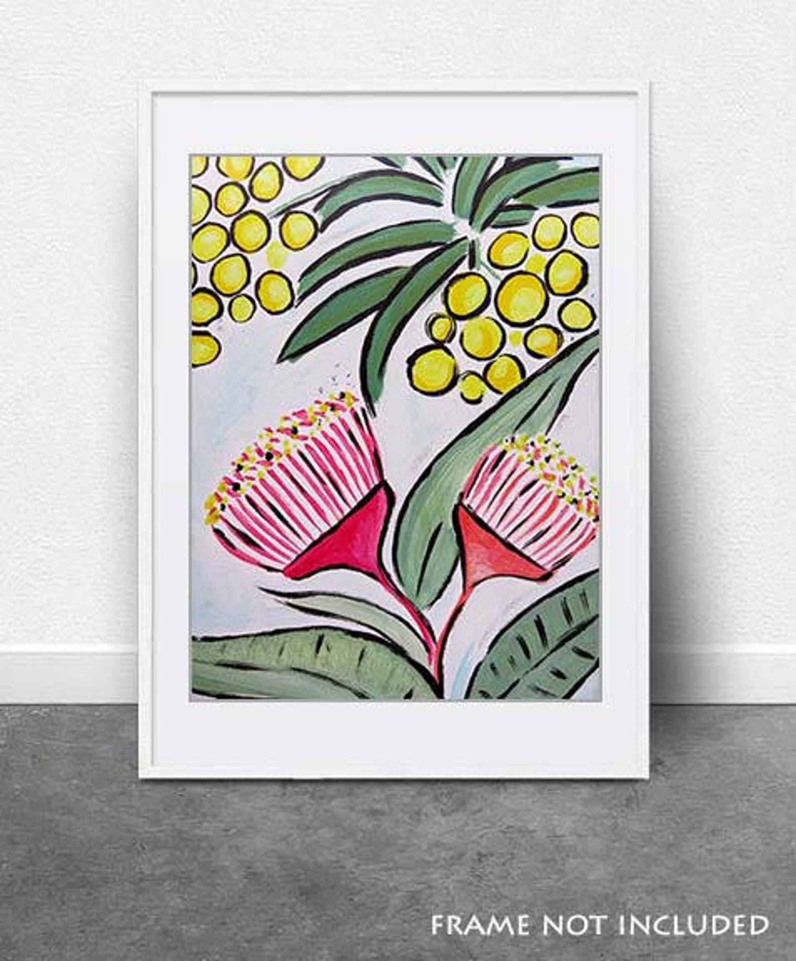 Aussie Flora, DIGITAL Download, Instant Art, Australian Native Flora ...