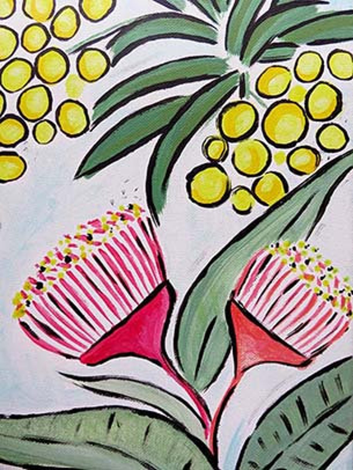 Aussie Flora, DIGITAL Download, Instant Art, Australian Native Flora ...