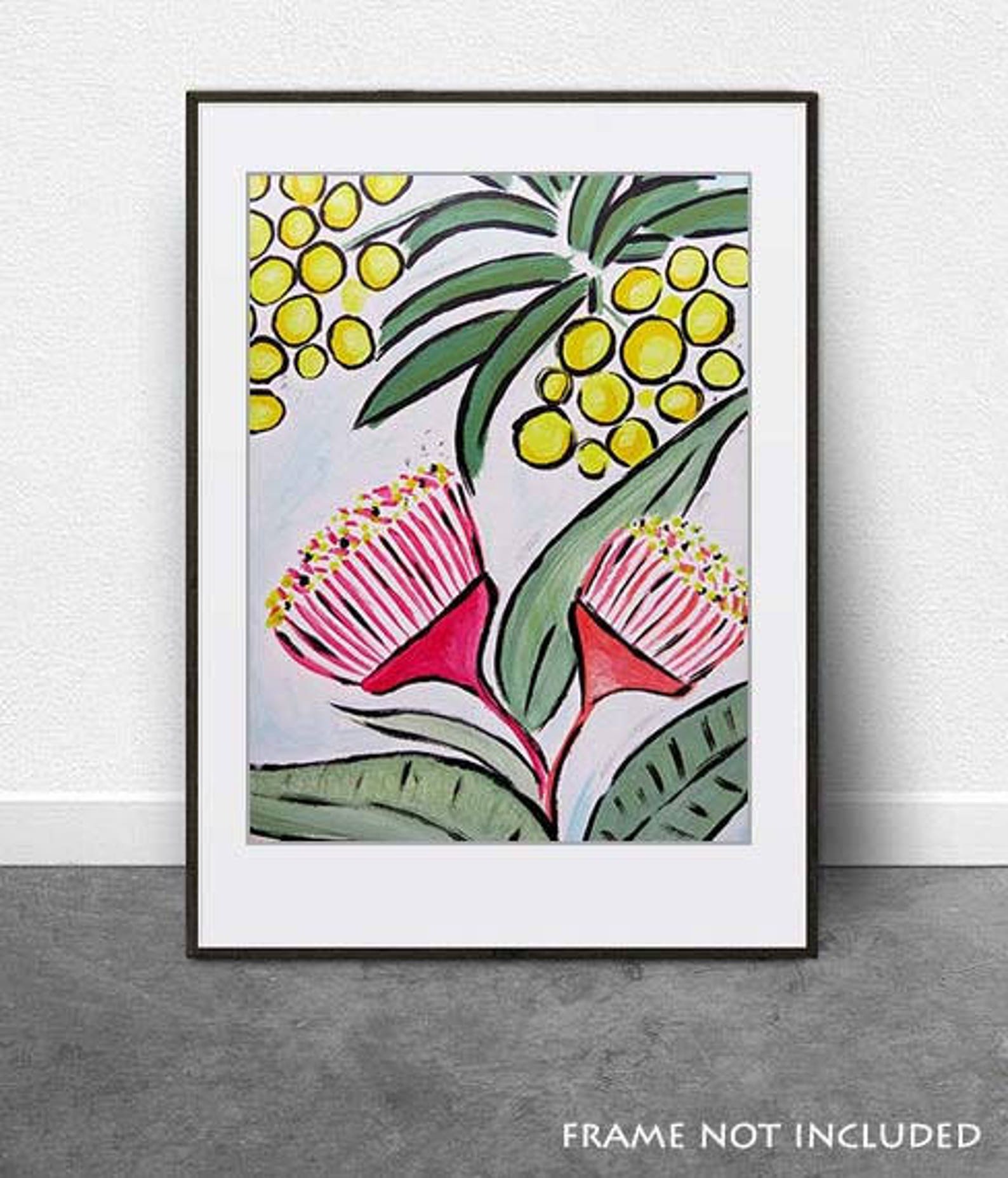 Aussie Flora, DIGITAL Download, Instant Art, Australian Native Flora ...