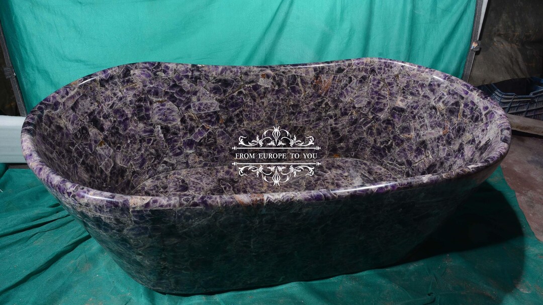 Rare Amethyst Designer Bathtub - AM-1 - Etsy