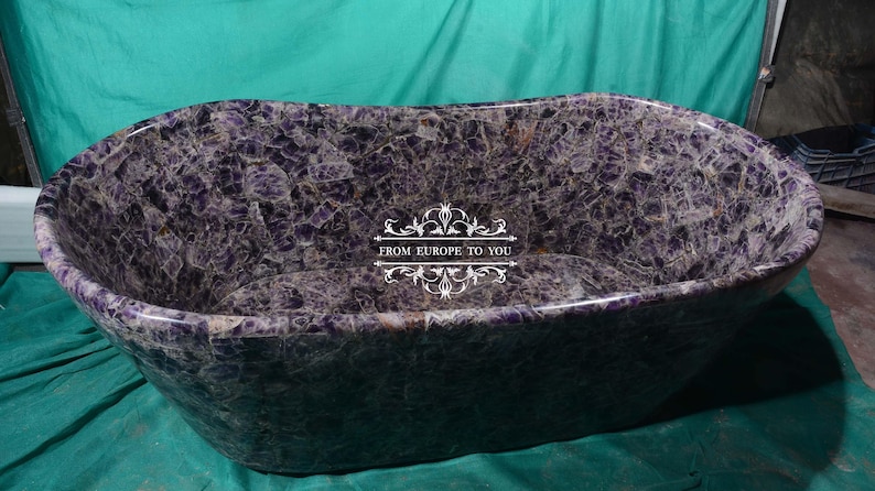 Rare Amethyst Designer Bathtub - AM-1 - Etsy