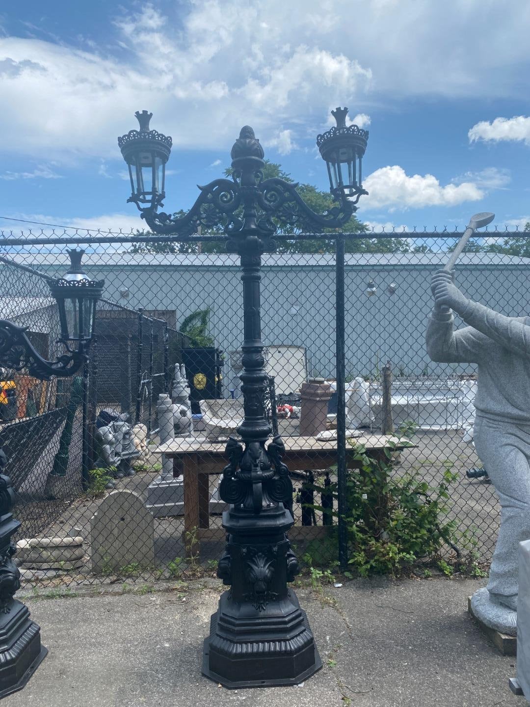 Cast Iron Victorian Style Street Lights - L63B - Etsy