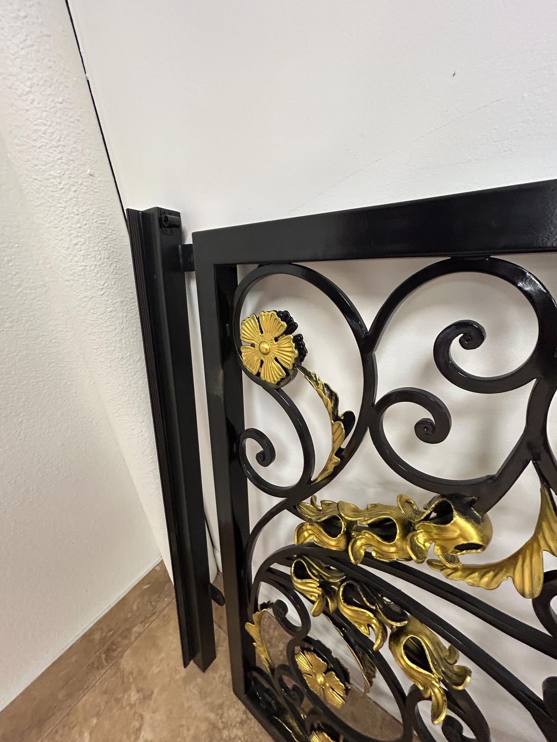 Hand Wrought Iron Entry Gate - EG69 - Etsy