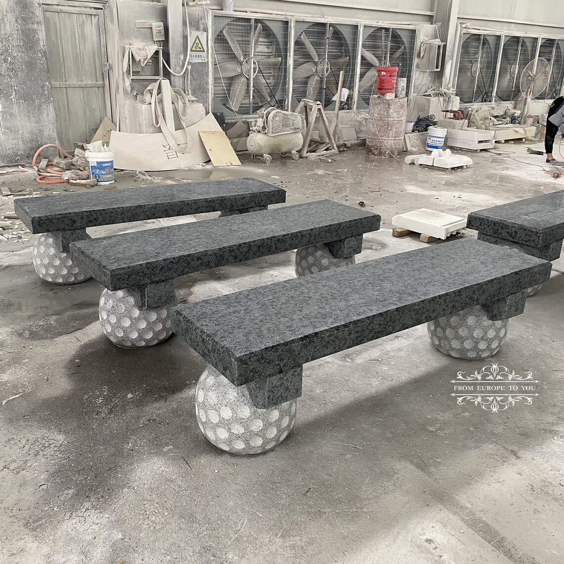 Granite Outdoor Golfers Golf Bench - TF478G - Etsy