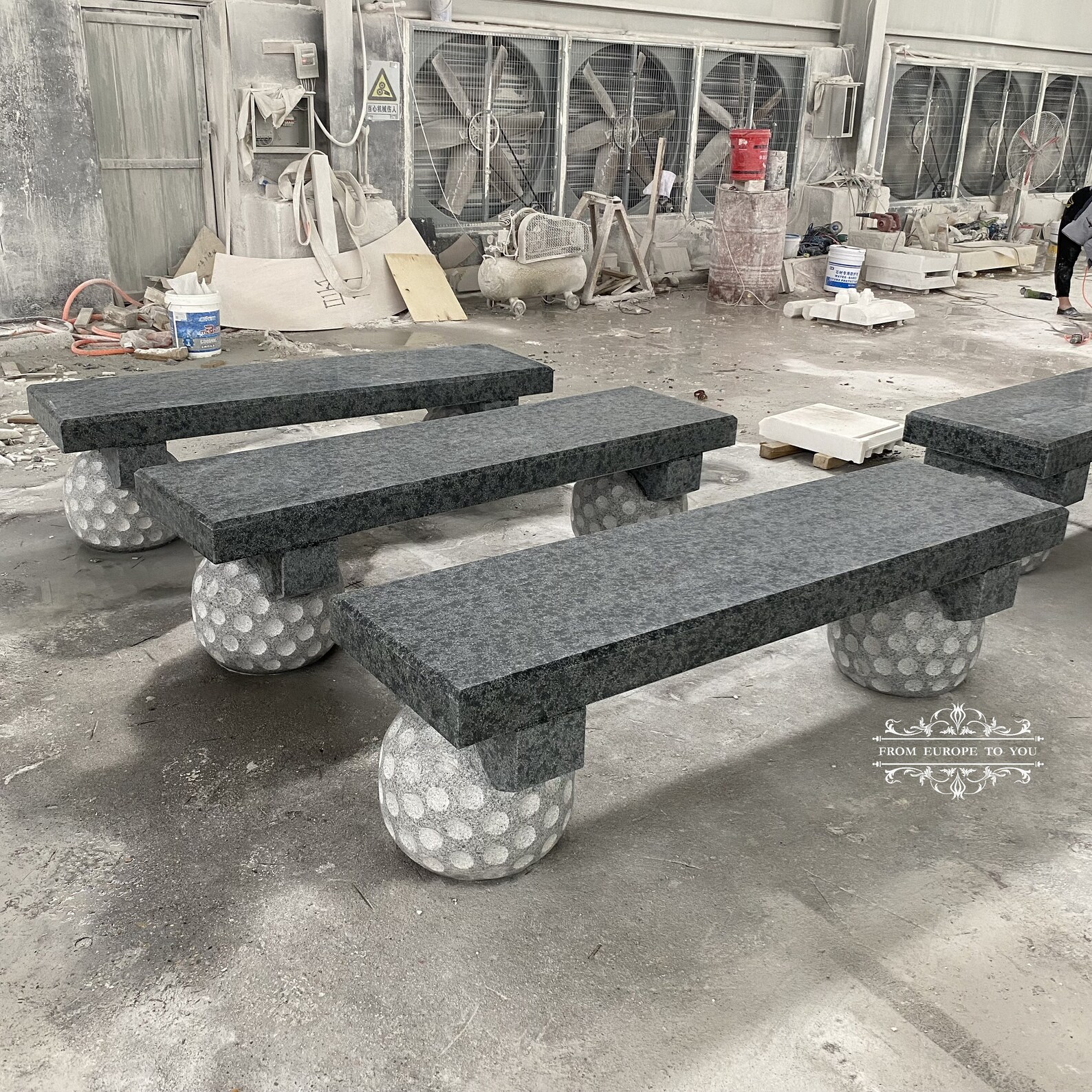 Granite Outdoor Golfers Golf Bench - TF478G - Etsy