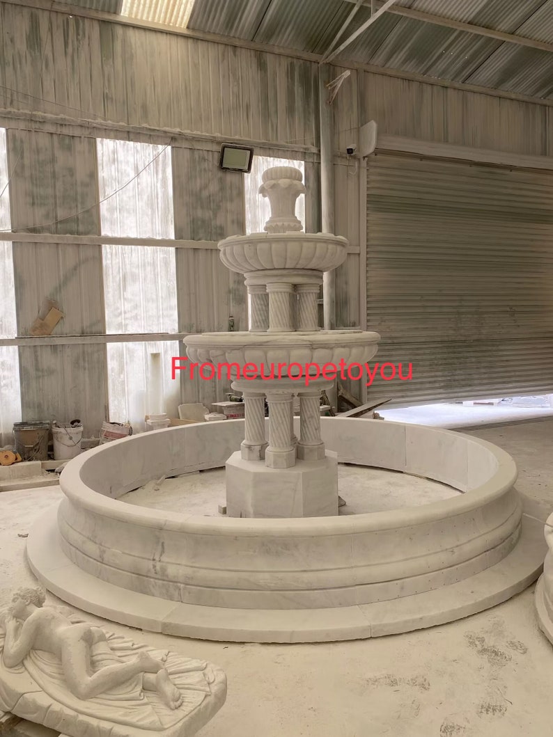 Marble European Style Fountain - Etsy