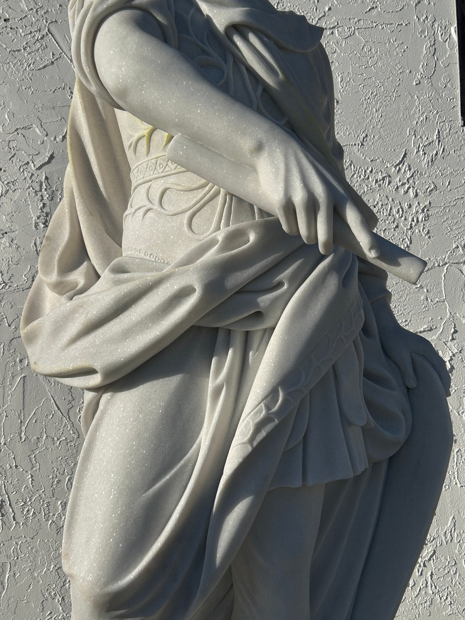 Carved Marble Caesar European Style Statue - Etsy