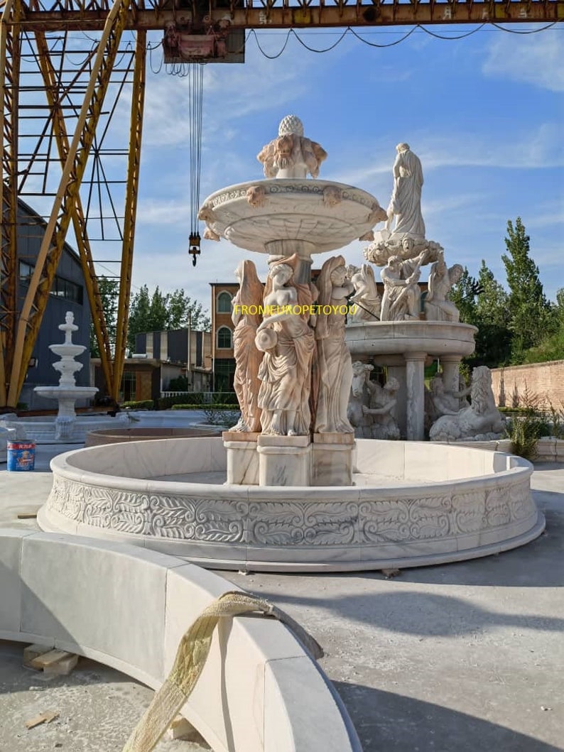 Marble Figurative Estate 4 Grace Fountain - Etsy
