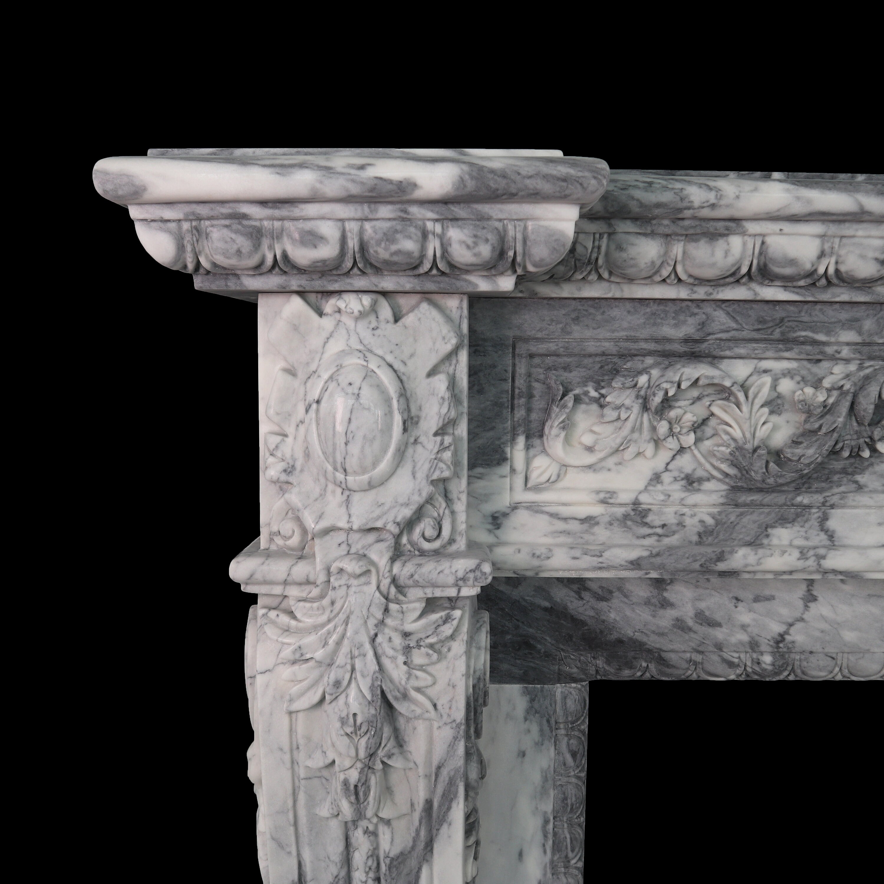 European Design Marble Estate Fireplace Mantel - T1-79-1 - Etsy
