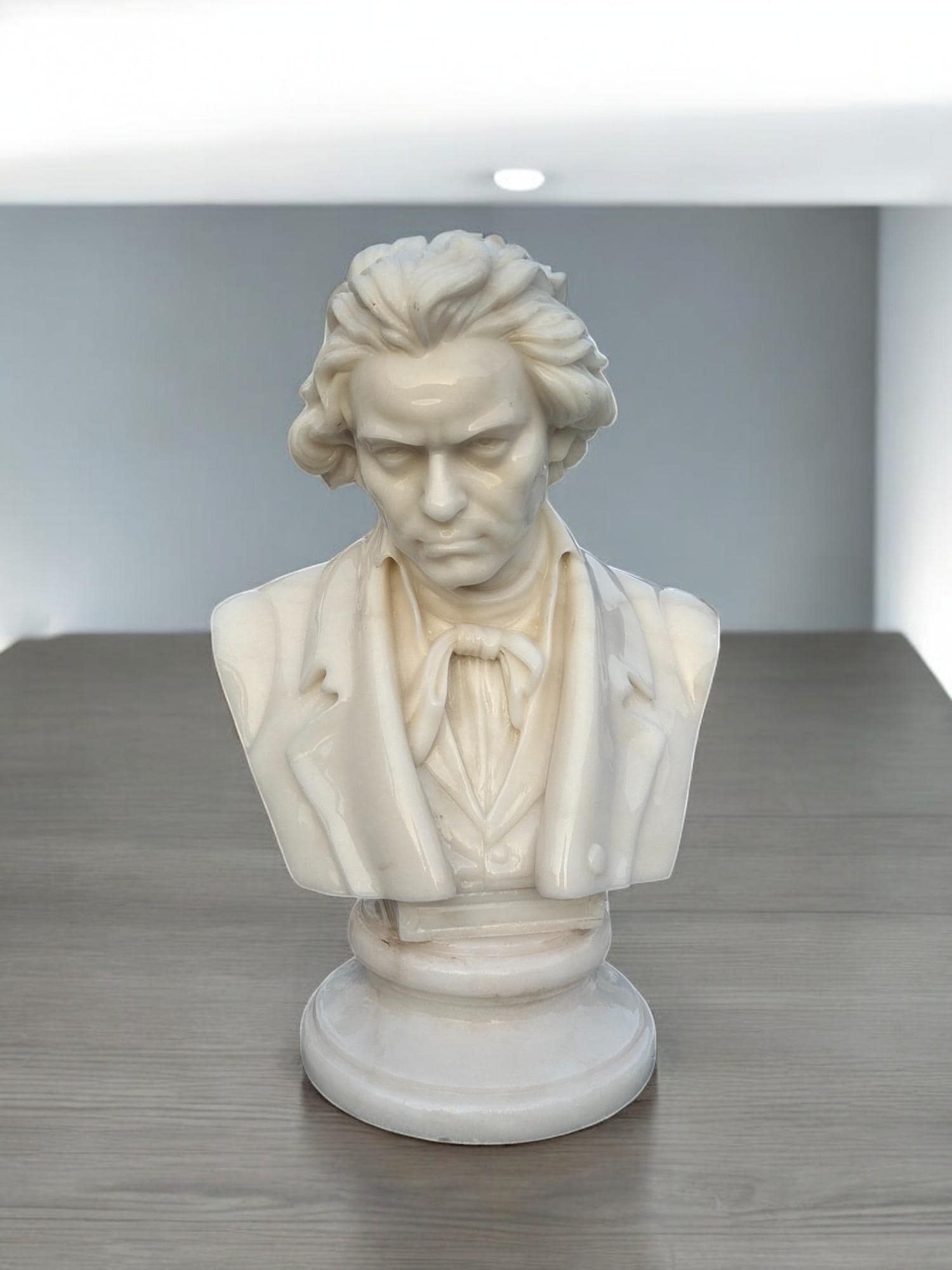 Carved Marble Beethoven Bust - JX520 - Etsy