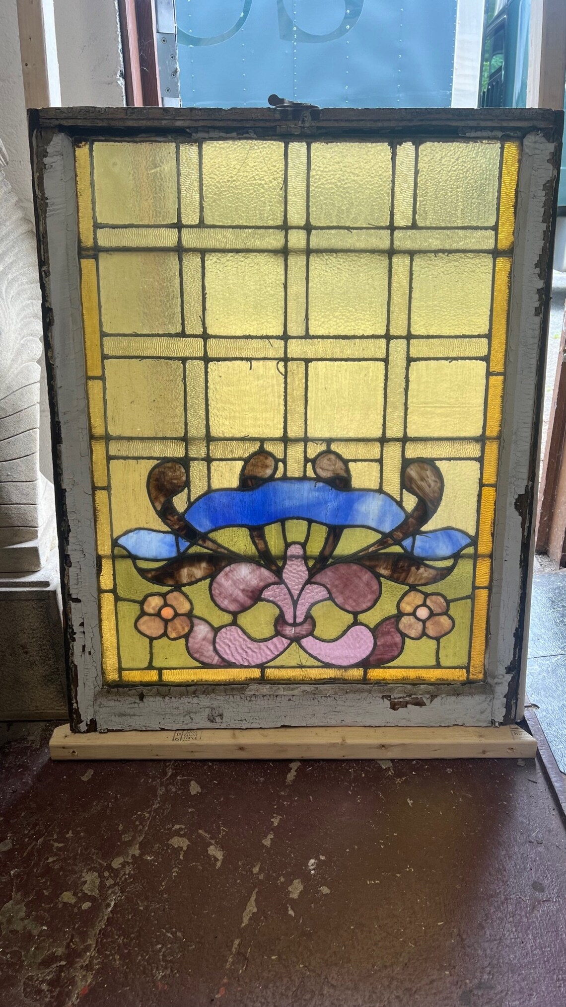 Antique Victorian Stained Glass Window - CCC2 - Etsy