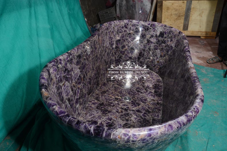 Rare Amethyst Designer Bathtub - AM-1 - Etsy