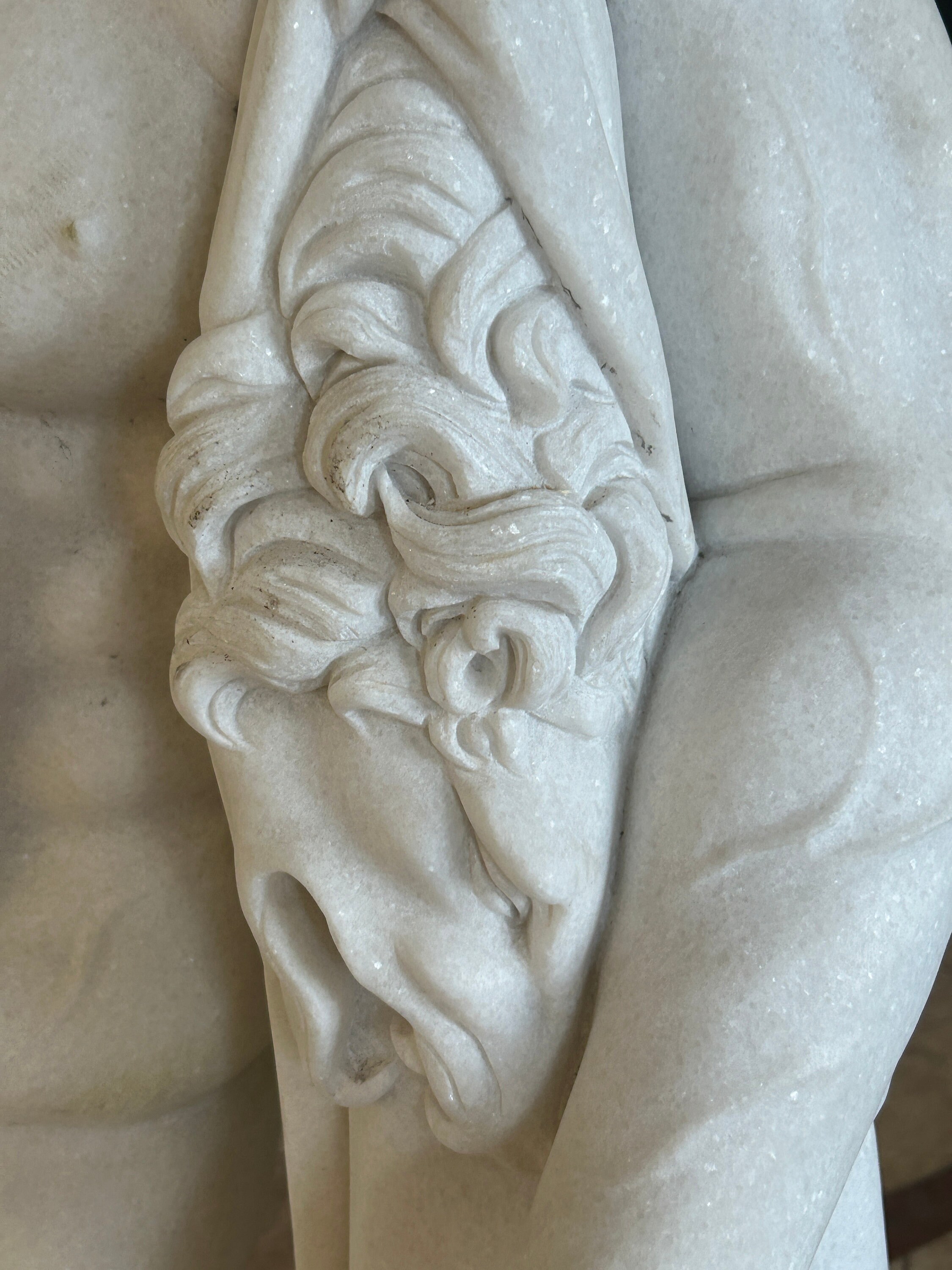 Hand Carved Marble Hercules Statue - Etsy