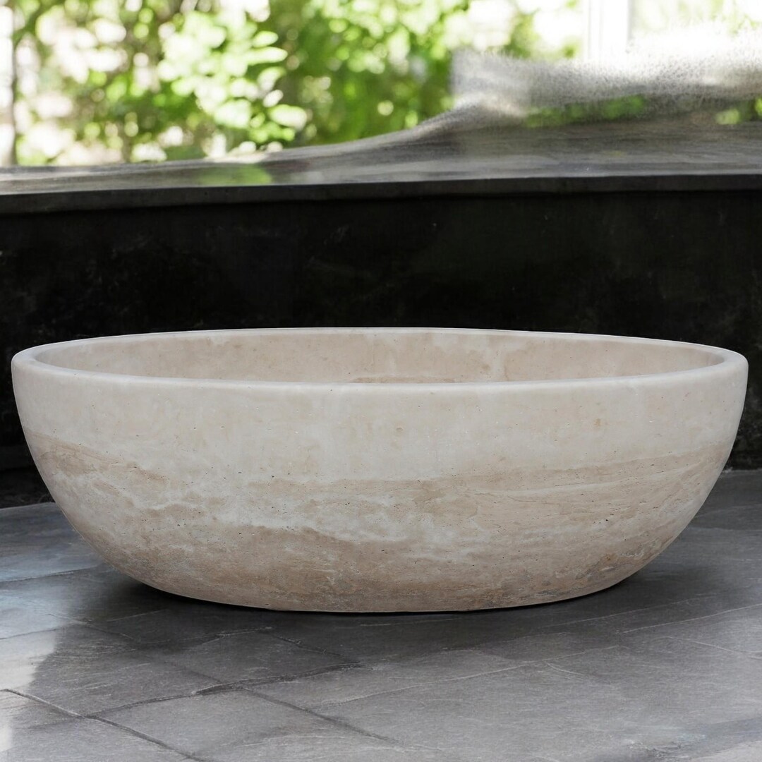 Carved Travertine Designer Stone Bathtub - TF1070 - Etsy