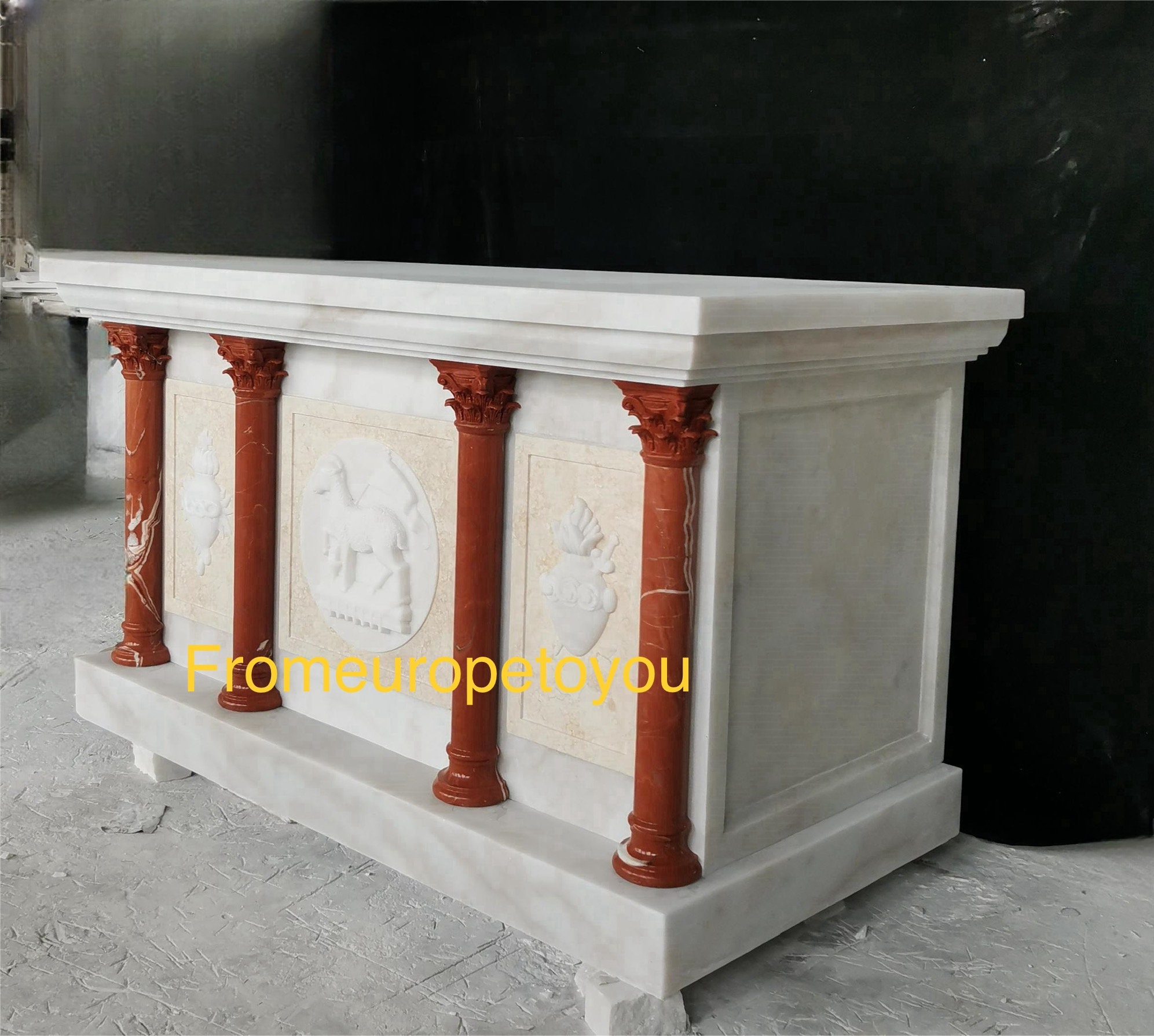 Carved Marble Religious Church Altar - Etsy