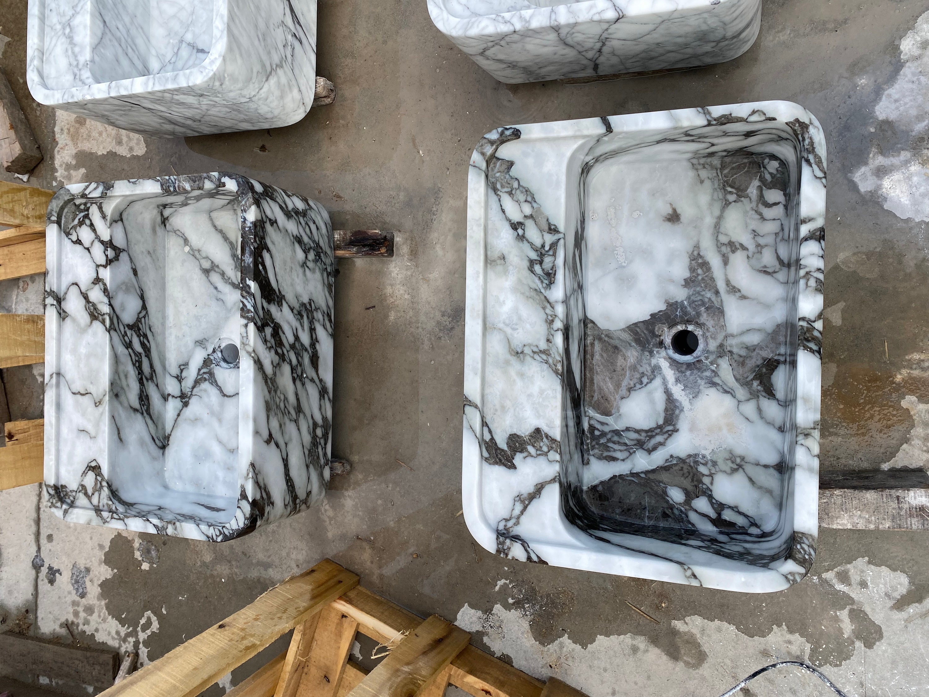 Italian Marble Modern Designer Sinks - Etsy