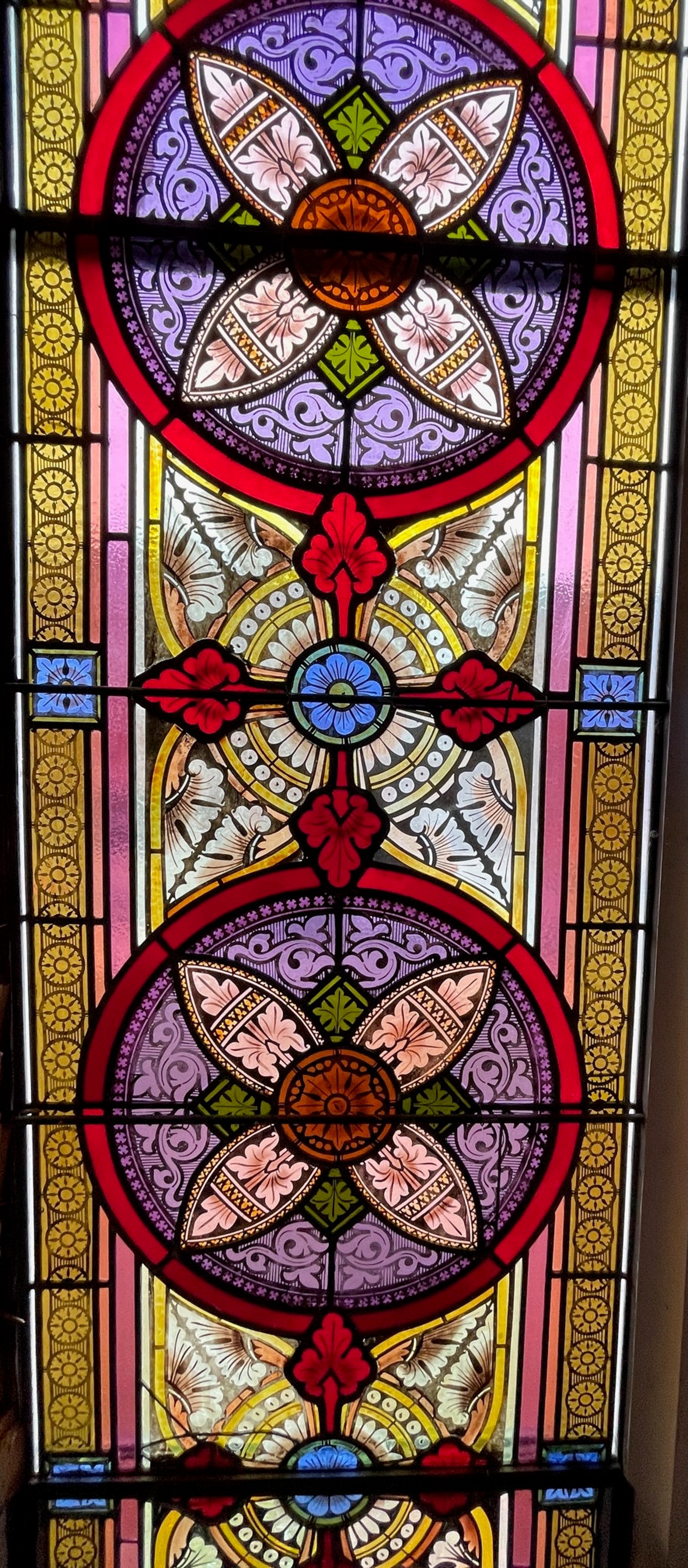 Beautiful Victorian Gothic Antique Stained Glass Windows - Etsy