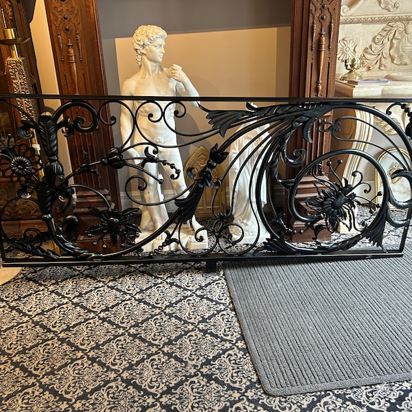 Wrought Iron Railing - Etsy