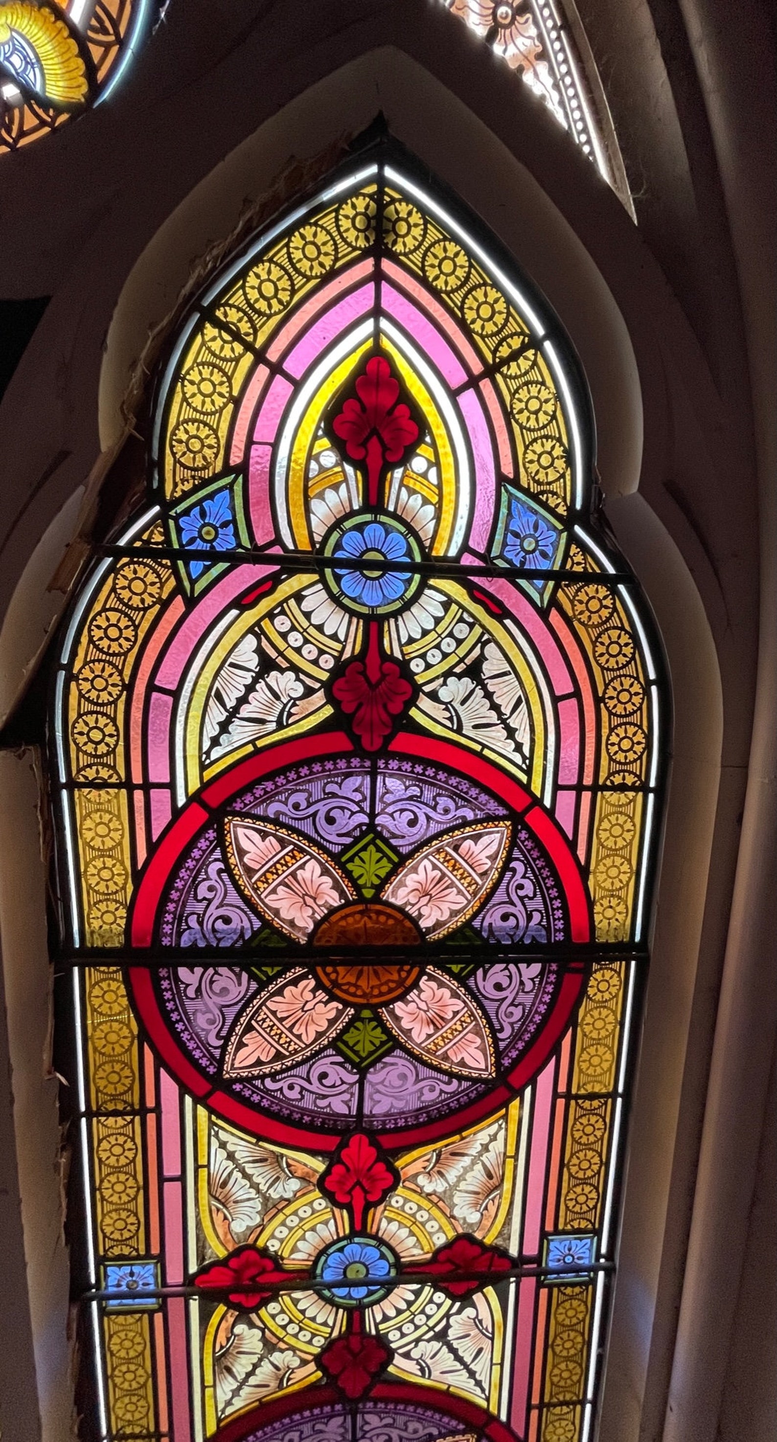 Beautiful Victorian Gothic Antique Stained Glass Windows - Etsy