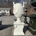 Monumental Cast Iron Rams Head Urn - Etsy