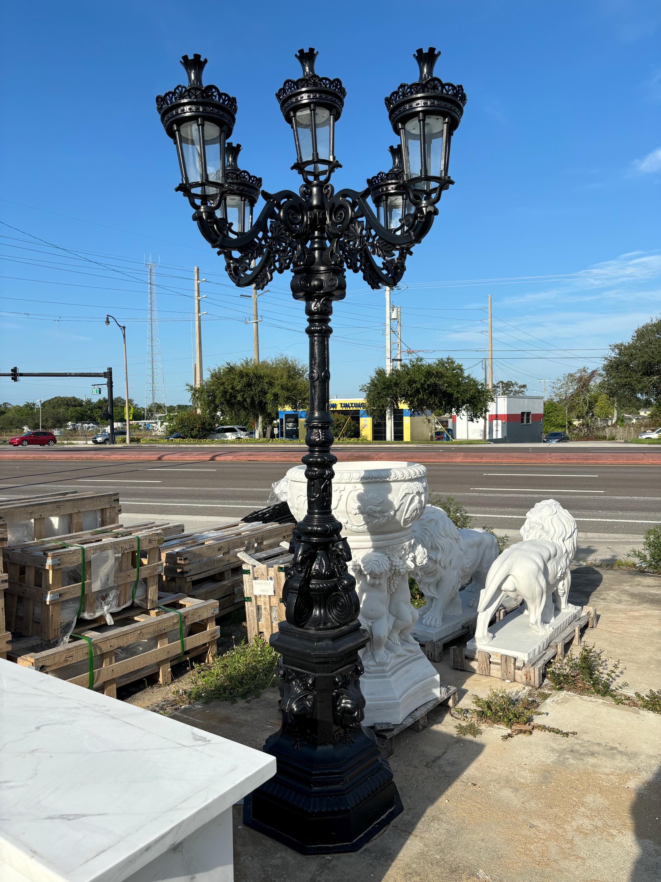 Cast Iron Street Lights - Etsy