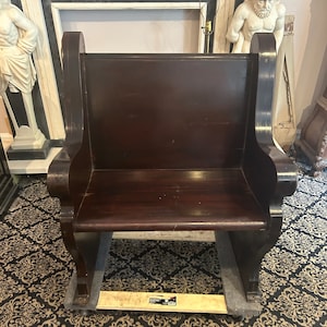 Gothic Mahogany Religious Church Bench - JJCC66 - Etsy