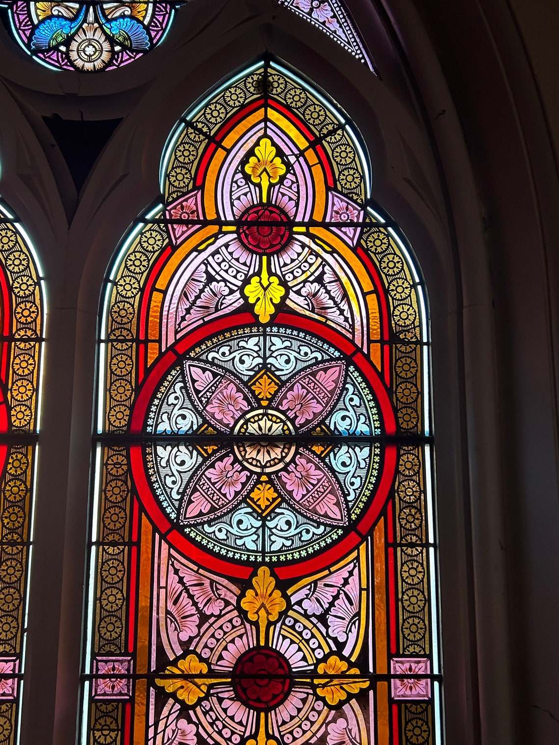 Large Stained Glass Window - Etsy