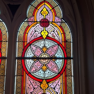 Large Stained Glass Window - Etsy