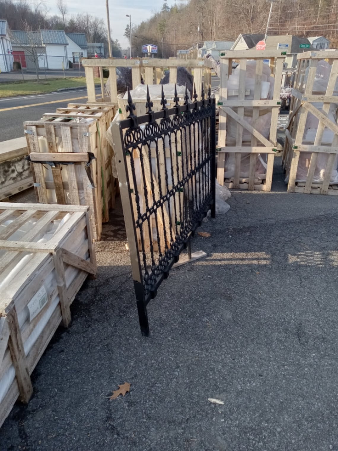 Victorian Style Cast Iron Fence Panel - Etsy