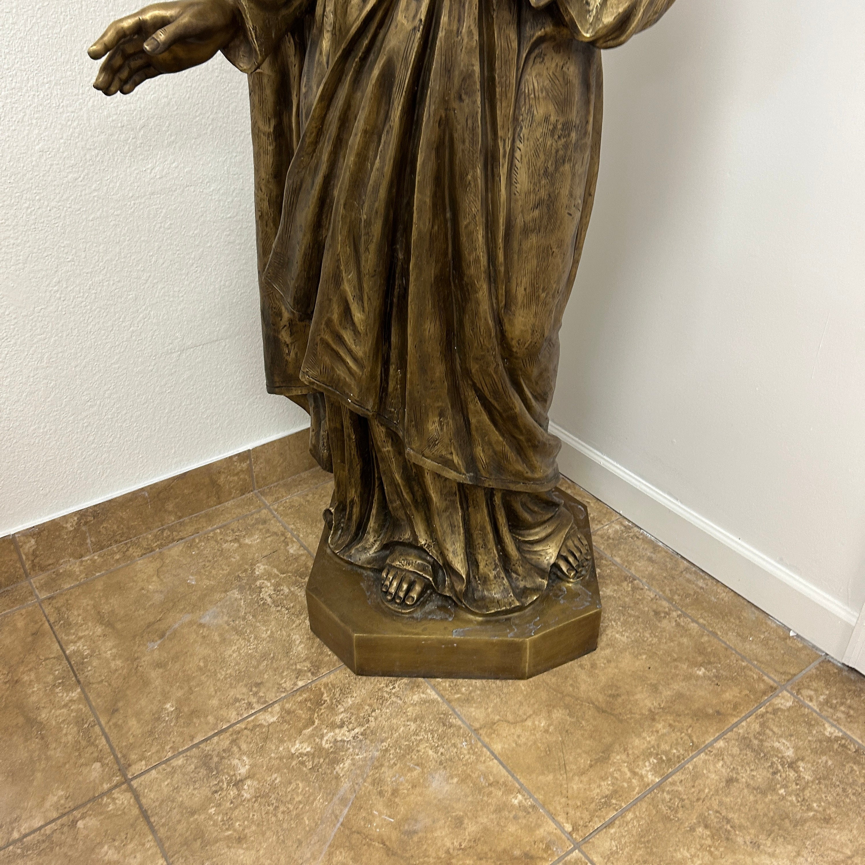 Bronze St. Joseph the Worker Statue - Etsy