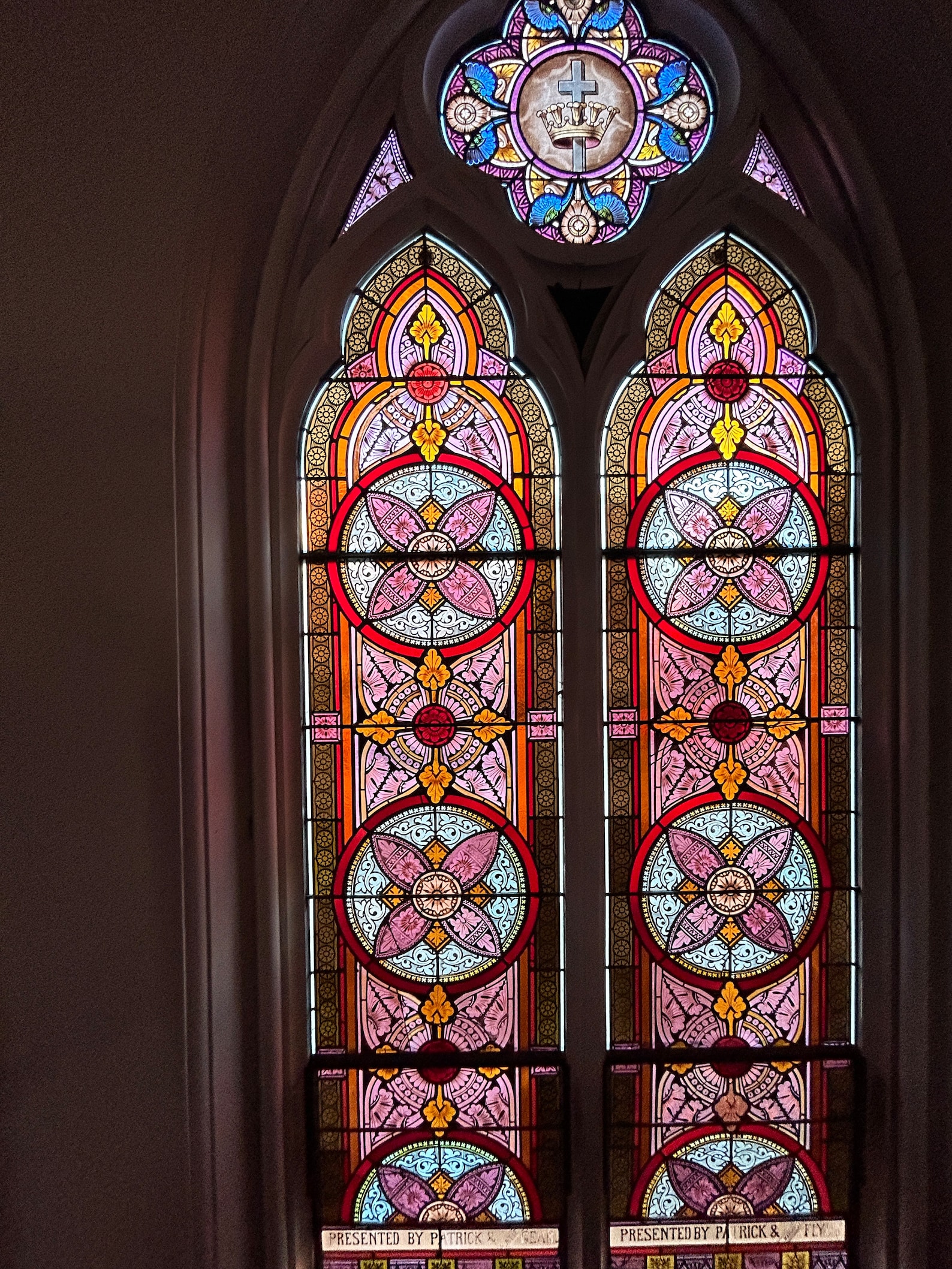 Large Stained Glass Window - Etsy