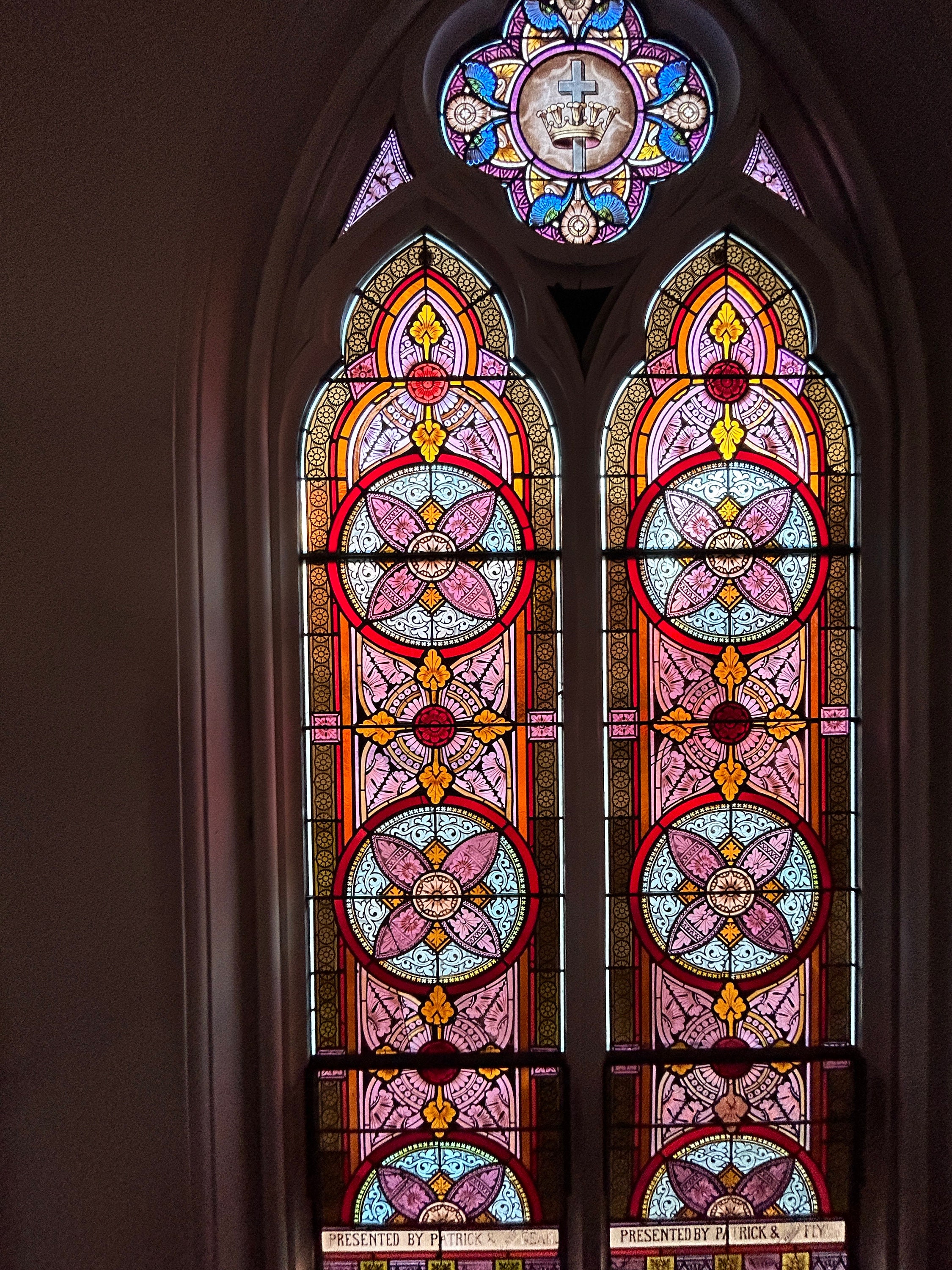 Large Stained Glass Window - Etsy