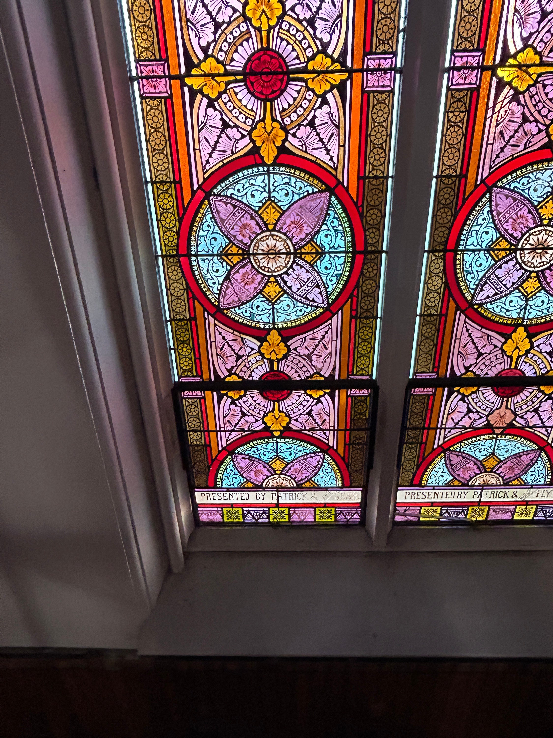 Large Stained Glass Window - Etsy