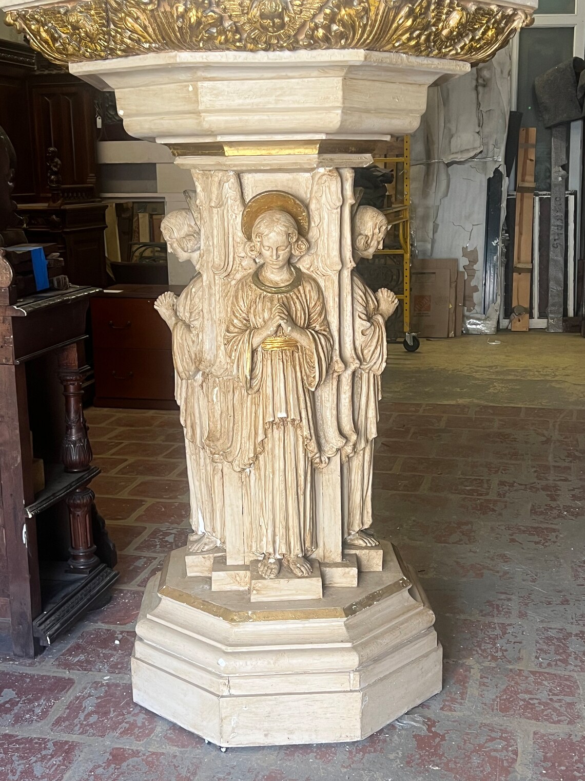 Antique Cherub Gothic Religious Church Altar - Etsy