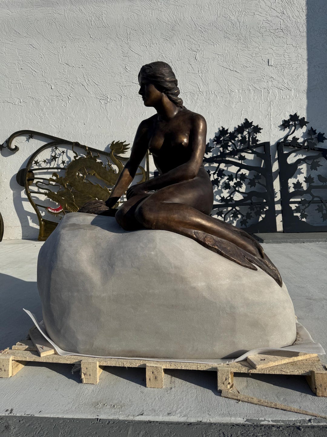Lady by the Sea Bronze Statue - TF531 - Etsy